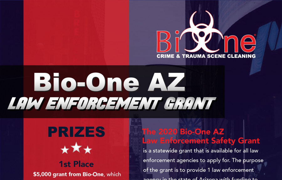 Bio-One Arizona Offices Create Law Enforcement Grant - Bio-One of DC